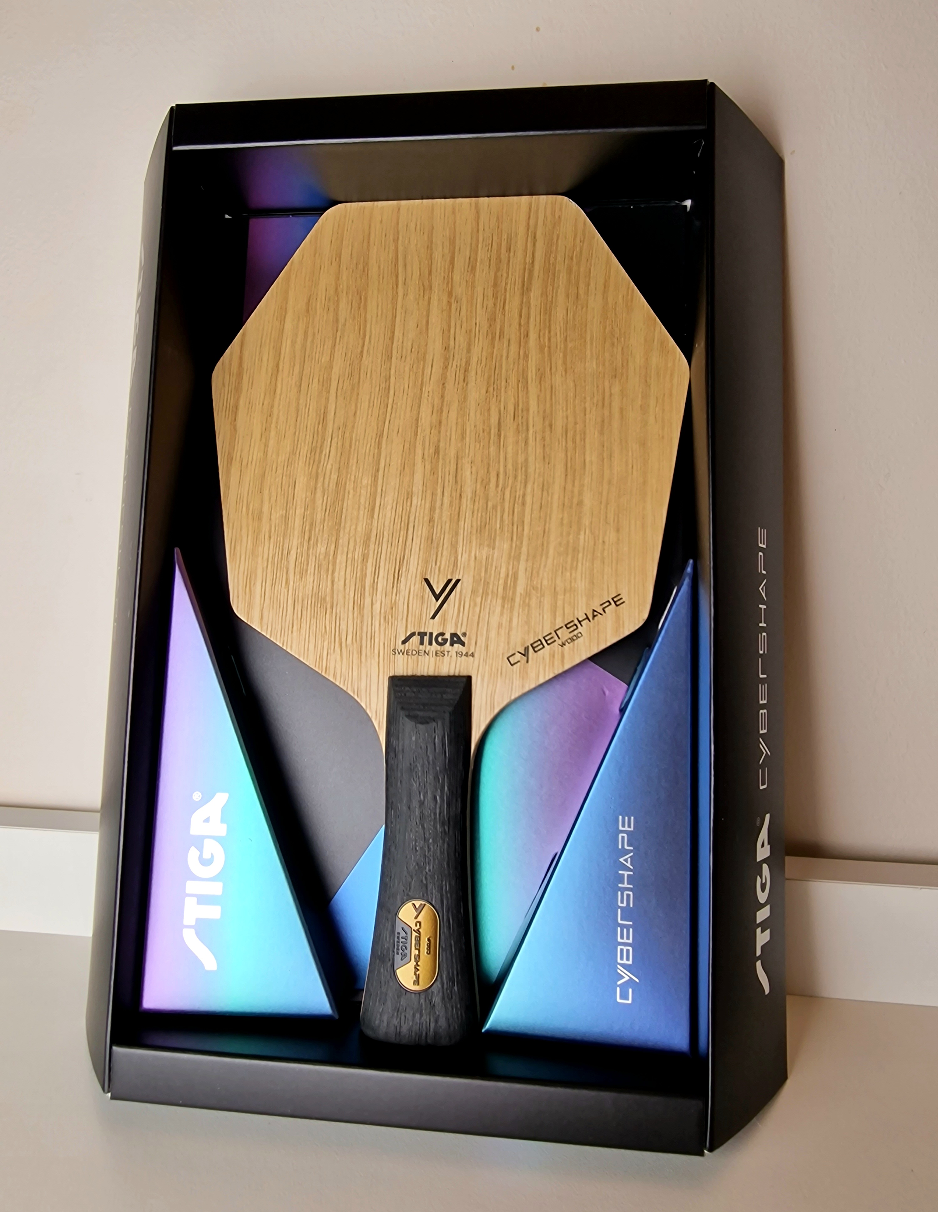 FS: Stiga Cybershape Wood FL handle | TableTennisDaily