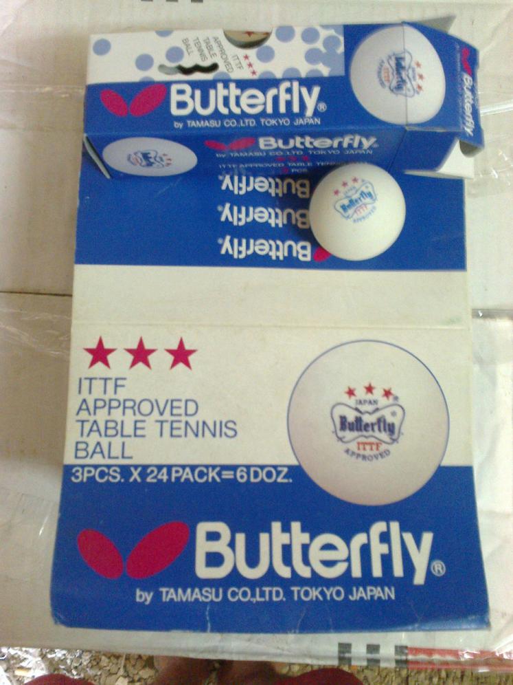 Question about Butterfly balls | TableTennisDaily