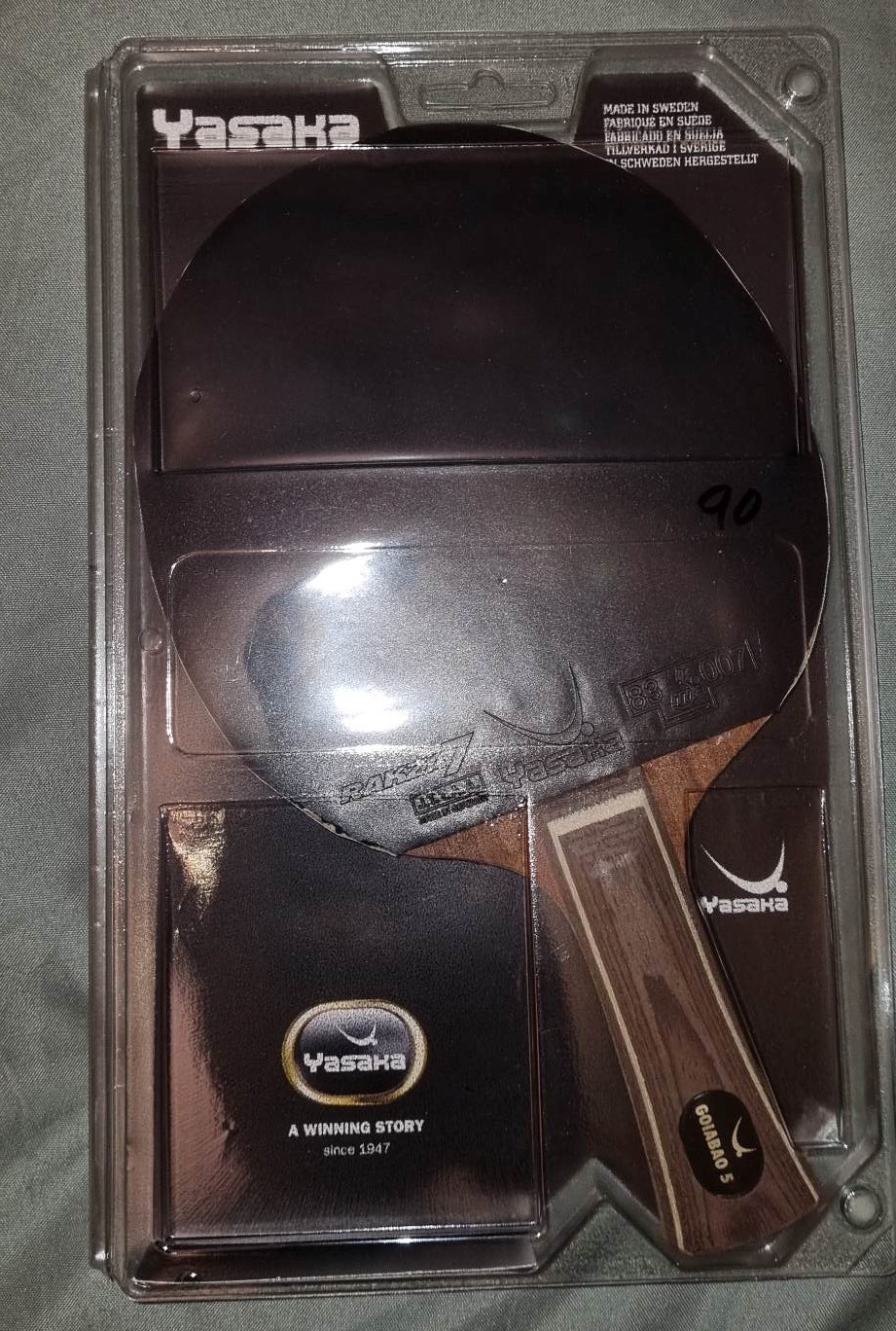 FS: Yasaka Goiabao 5 + Rakza 7 Max *NEW* | TableTennisDaily