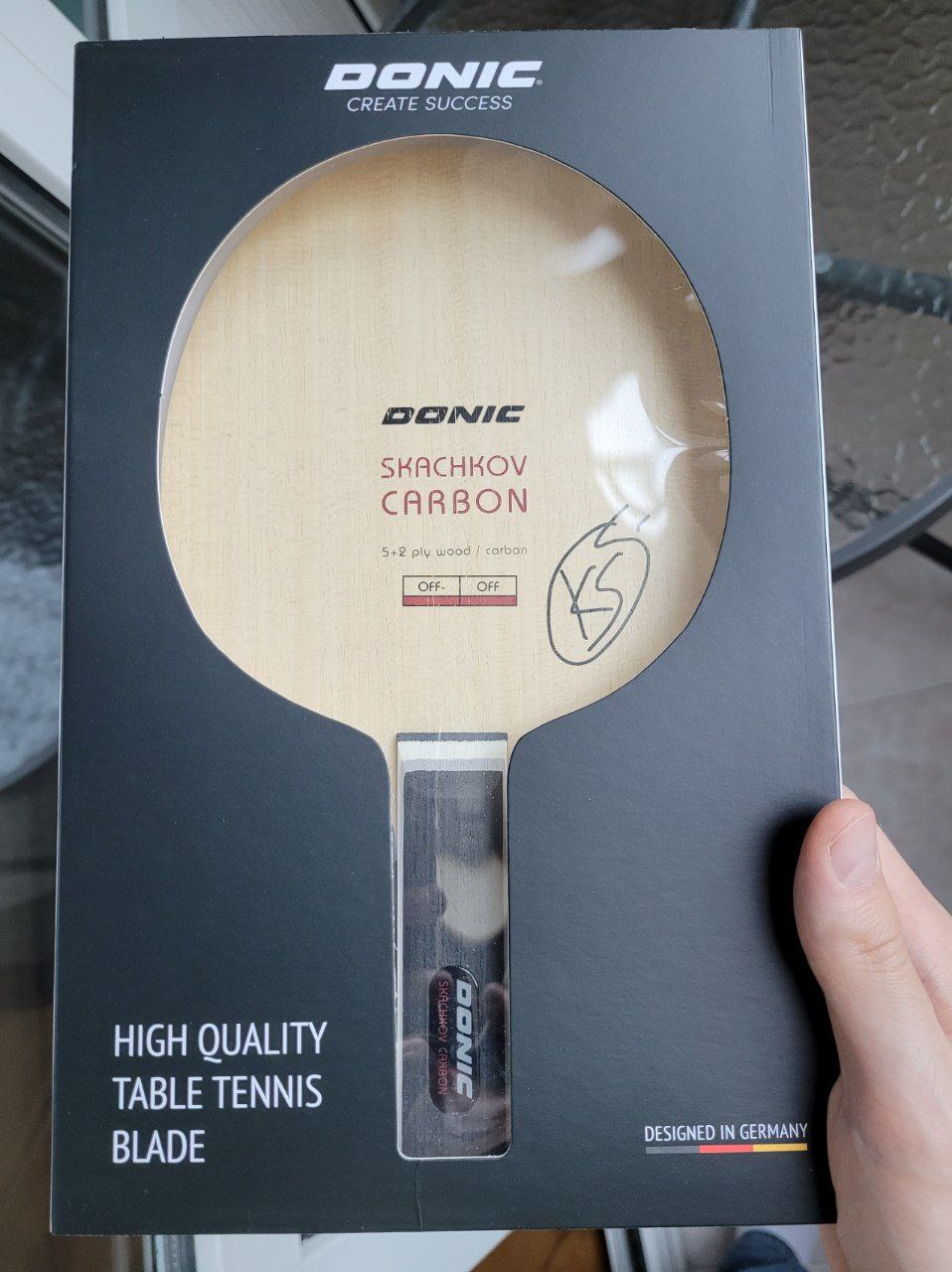 Donic Skachkov Carbon | TableTennisDaily